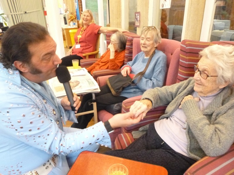 Elvis comes to Tupwood Gate Nursing Home - Cygnet Health Care
